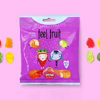 Мармелад Feel Fruit — разработка дизайна упаковки.
